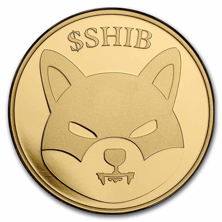 1 oz Gold Round - Shiba Inu – Marc Gebauer