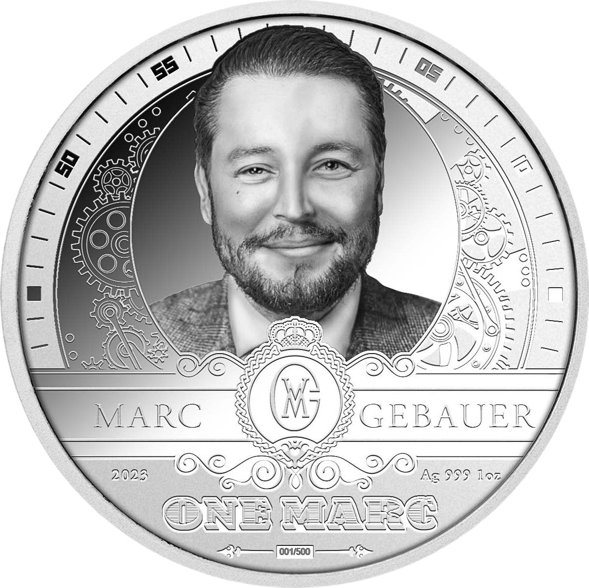 1 Unze Silber Marc Gebauer 2023 PP