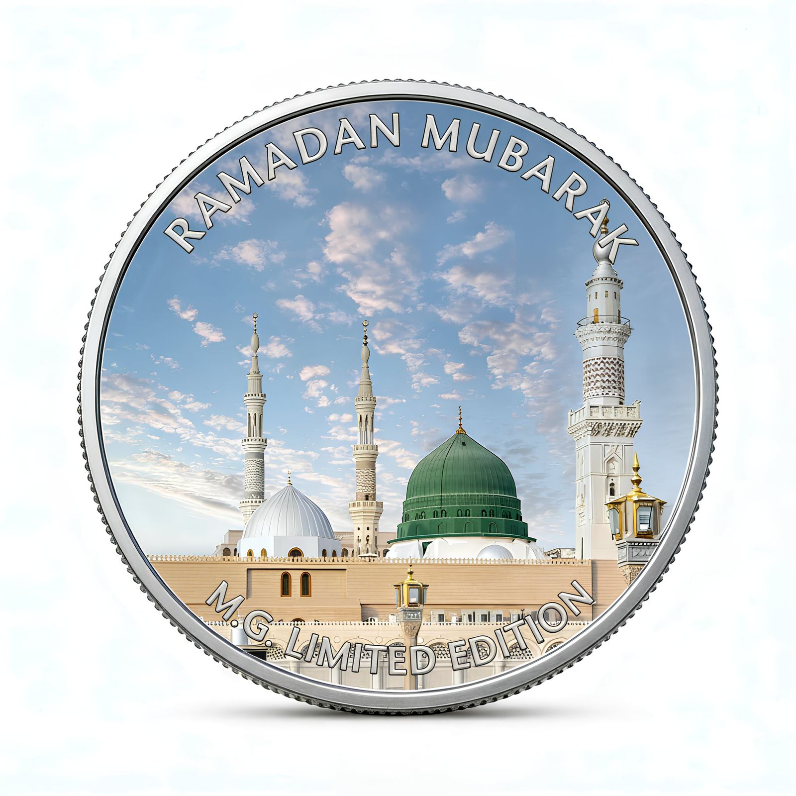 1 Unze Silber - Ramadan Mubarak Mosque Coin – Marc Gebauer