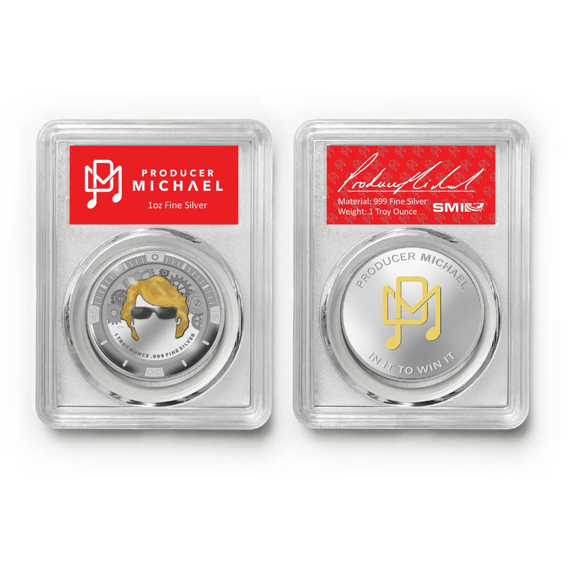 1 oz silver Producer Michael (Proof | Color) – Marc Gebauer